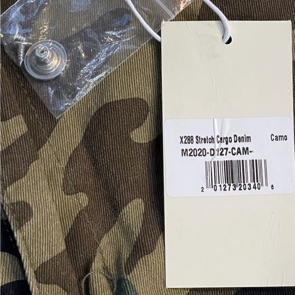 MNML | Jeans | New Mens Mnml Camo Jeans X288 Stretch Cargo Denim Skinny Distressed Moto Pants ...